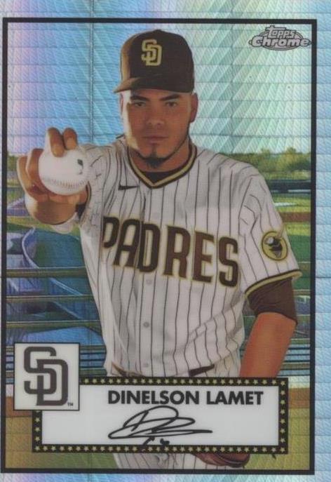 2021 Topps Chrome Platinum Anniversary - Dinelson Lamet #436 Prism ...
