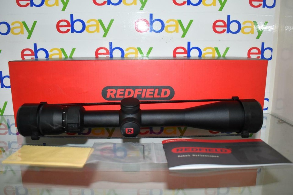 Redfield Rebel 4 - 12 x 40 Rifle Scope 164848 NIB | eBay
