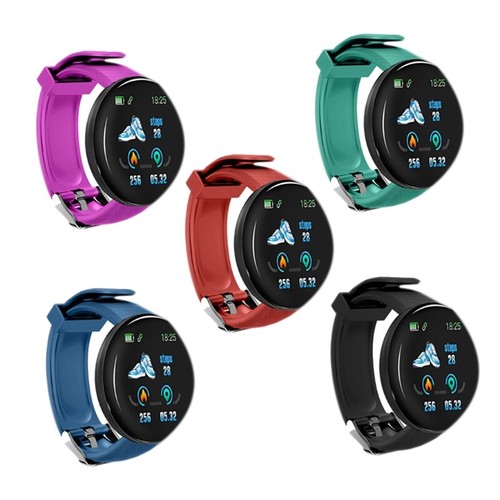 Cross-Border New Product for D18 round Screen for Smart Bracelet Color ...