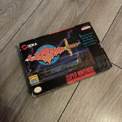 Legend * Snes Box Only * Super Nintendo Original box | eBay