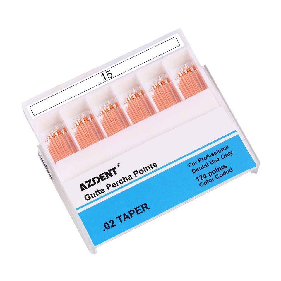 AZDENT Dental Gutta Percha Points/Absorbent Paper Points Endodontic ...