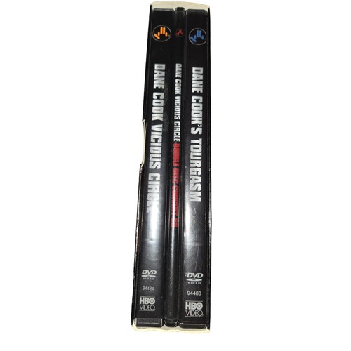 Dane Cook Collection 3-DVD Set Tourgasm, Vicious Circle Concert & HBO ...