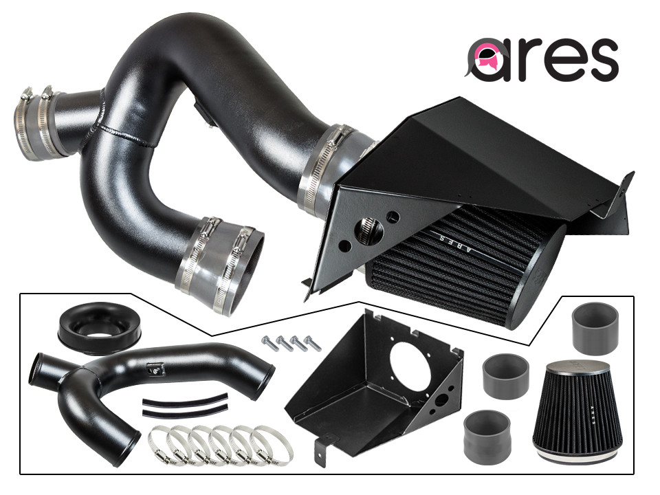 Ares GK 2012-2014 Ford F150 3.5L V6 EcoBoost Cold Air Intake Kit +Heat ...