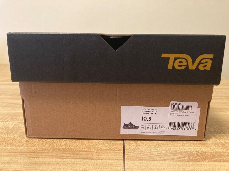 Teva Outflow CT Water Sandals Mens 10.5 (New in box) | eBay