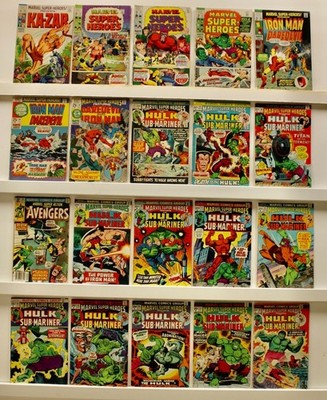 Marvel Super Heroes Lot of 20 comics VERY GOOD 1968 Issue #'s below | eBay