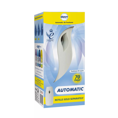 Airpure Automatic Air Freshener Spray Machine 70 Day Freshness Home ...