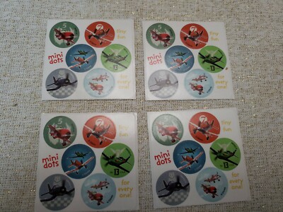 4 Disney Pixar Movie Planes Patient - Stickers - Rewards Smile makers ...