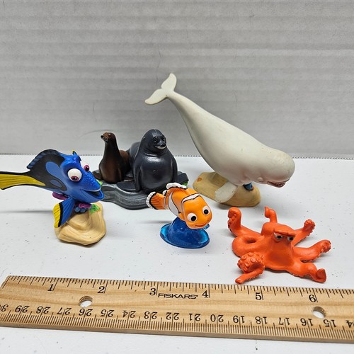 FINDING DORY PVC Figure Lot of 5 - Nemo Hank Bailey Fluke Rudder ...