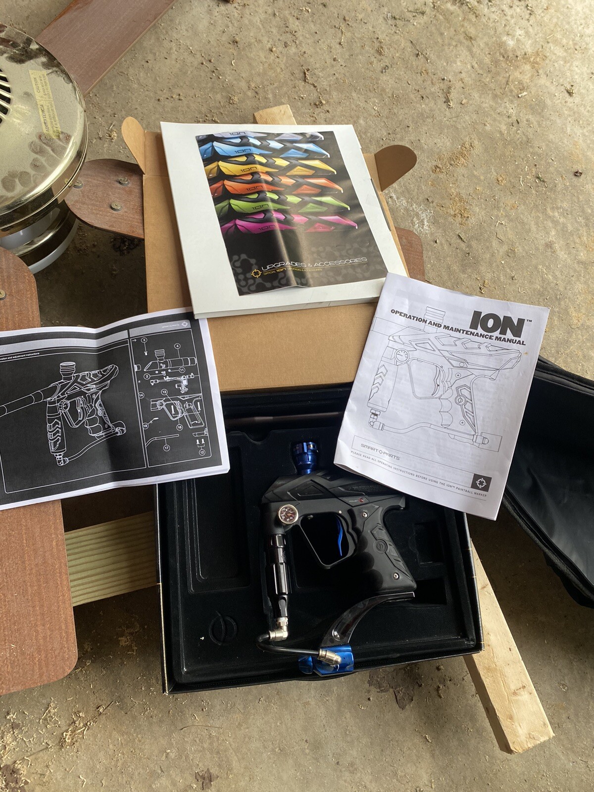 Smart Parts Electronic ION Paintball Gun & Barrel Good Used Condition ...