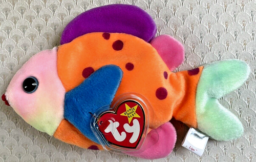 LIPS THE FISH #4254 BEANIE BABY MWMTS | eBay