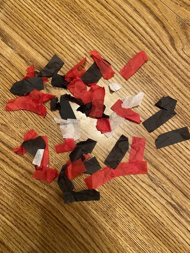 2023 Georgia cfp national chanpionship confetti 1/9 college football ...