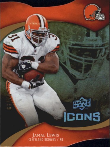 2009 Upper Deck Icons - Die-Cut #79 Jamal Lewis /75 for sale online | eBay