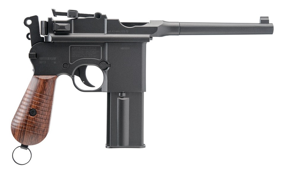 Umarex Legends M712 .177 18 Round CO2 BB Air Pistol, 360FPS - Black ...