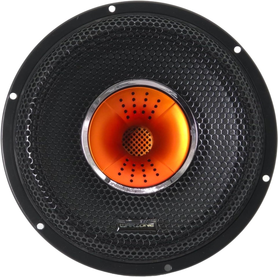 Gravity Warzone WZ80Si 8-Inch Mid-Range + Driver Speaker with Tweeter ...