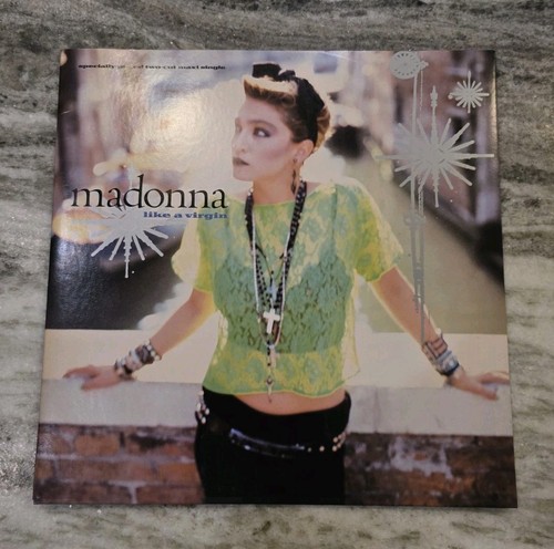 Madonna Like A Virgin Single Vinyl LP 1984 Sire Records 80s Record ...