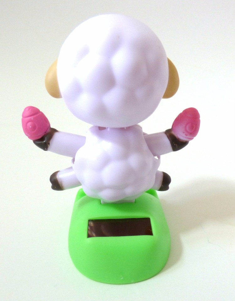 New Solar Powered Dancing Easter Lamb with Fence | eBay