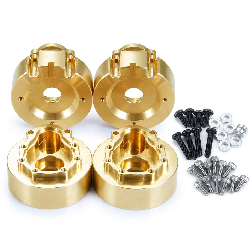For 1:10 RC Car TRX4 Snow Track Wheels Conversion Brass Counterweight ...