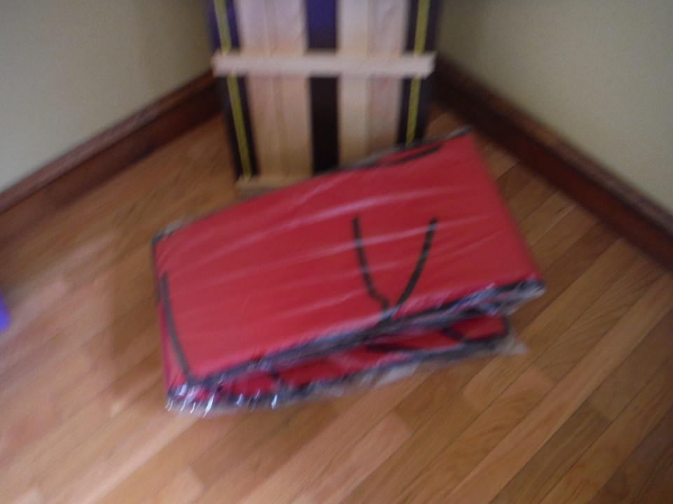 LL Bean Classic Toboggan Sled With Cushion new 8' | eBay