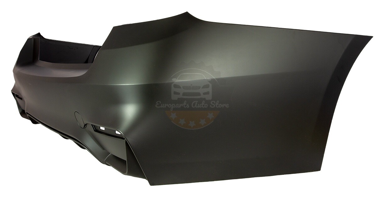 12-18 M3 M4 STYLE REAR BUMPER QUAD CUTOUTS FOR BMW F30 SEDAN 3 SERIES ...