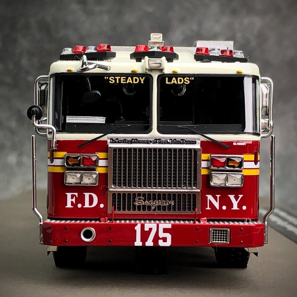 Fire Replicas 1/50 FDNY 2016 Seagrave Tractor Drawn Ariel Ladder 175 ...