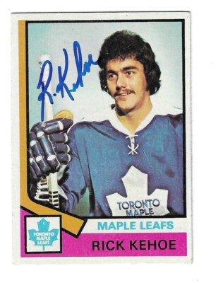 Rick Kehoe 1974-75 Topps Card #81 Signed | eBay