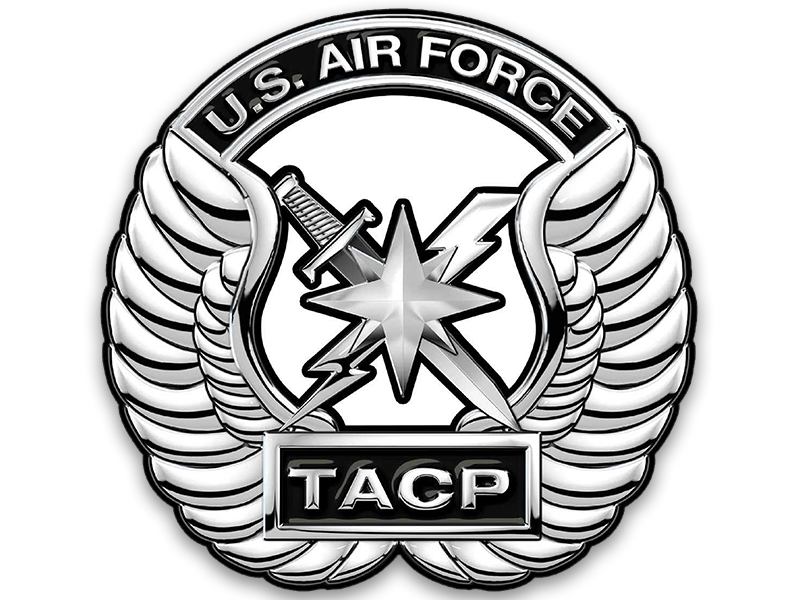 3 inch TACP Wings Crest Shaped Sticker (Logo Tactical Control Decal ...