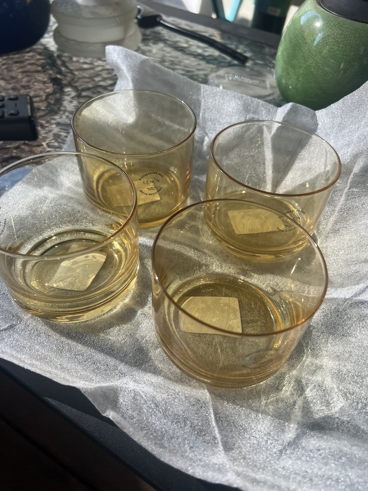 Lenox Tuscany Classics Sip And Stack -Short Glasses | eBay