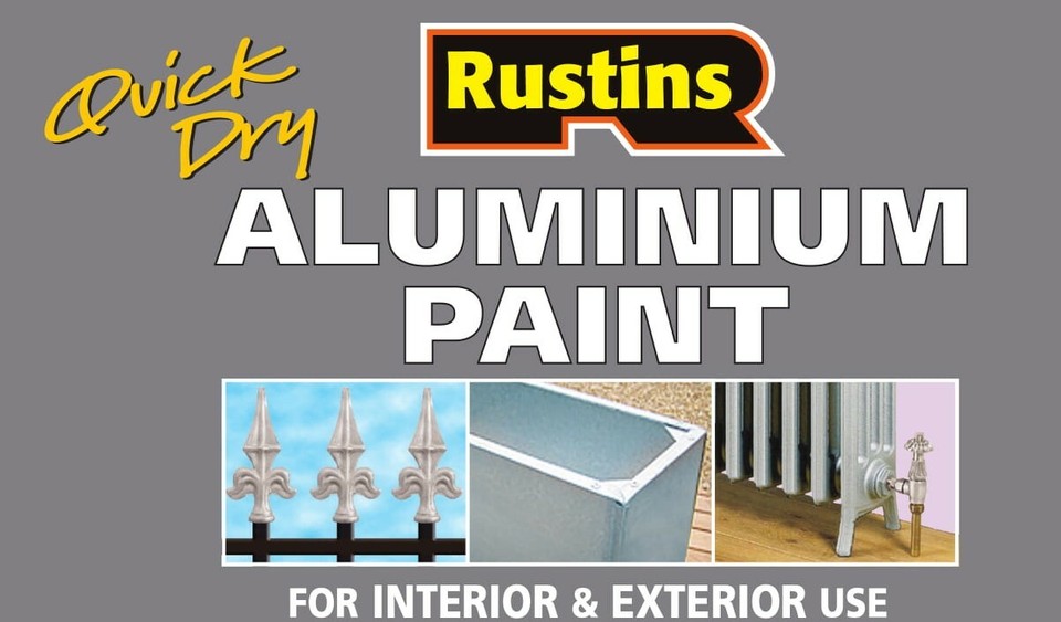 Aluminium Paint Rustins Quick Dry 250ml For Wood & Metal Interior ...