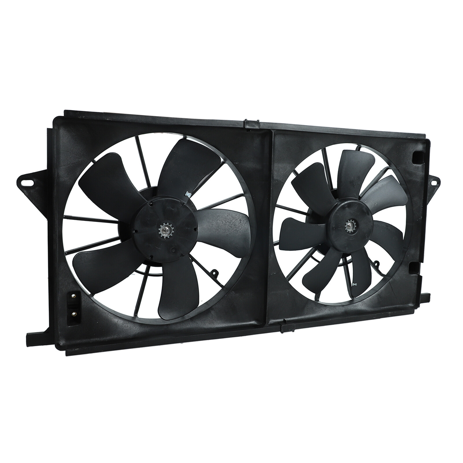 620-975 AC Radiator Cooling Dual Fan For Cadillac DTS Buick Lucerne ...