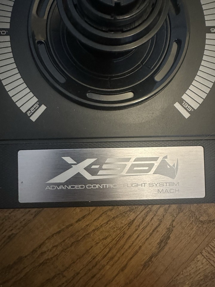 Logitech X56 Hotas Throttle and Stick Flight Controller **READ ...