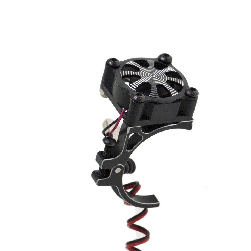 36mm Metal Motor Cooling Fan Adjustable Radiators 34~38mm for TRX4 ...