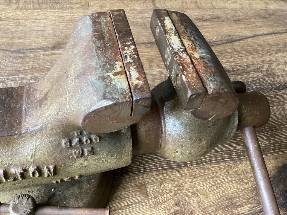 Vintage Wilton Vise HD 9400 Bullet Swivel Bench Anvil 4 Inch Chicago ...