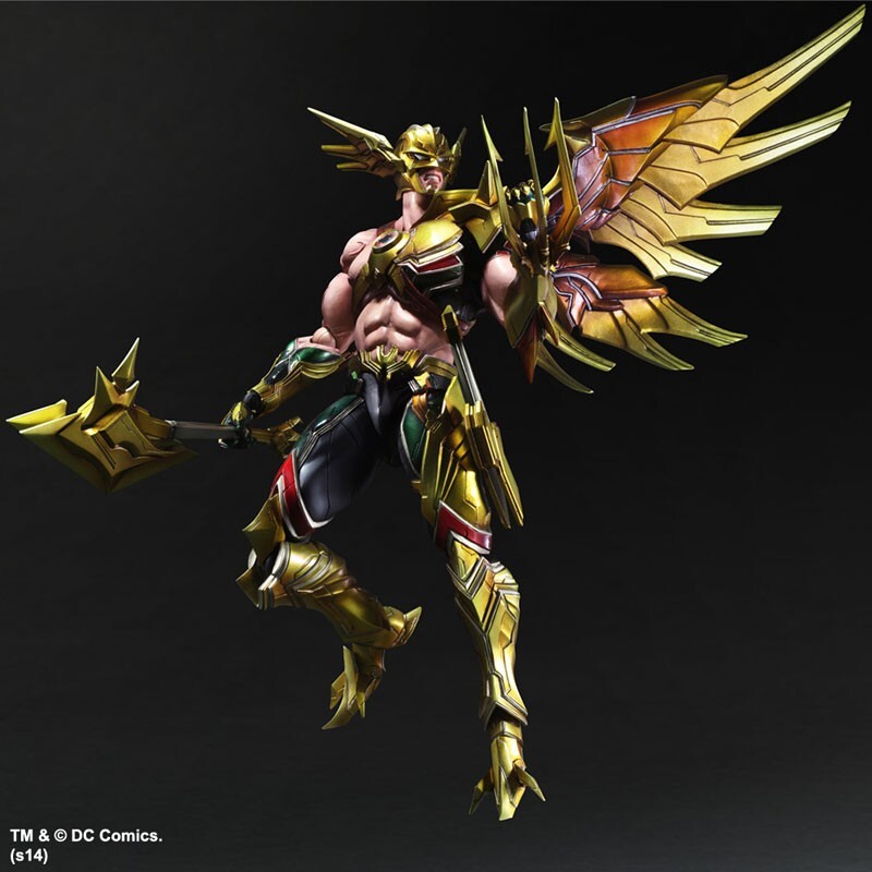 Hawkman (No.10) DC COMICS Variant Play Arts Kai Action figure Square ...