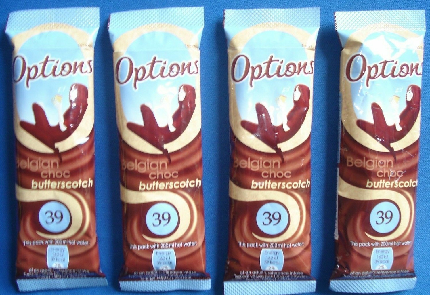 OPTIONS Hot Drinking Chocolate Powder Sachets Many Flavours SHIPS ...