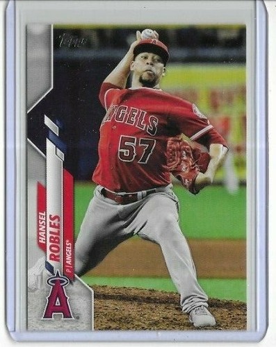 2020 Topps #339 Hansel Robles Los Angeles Angels | eBay