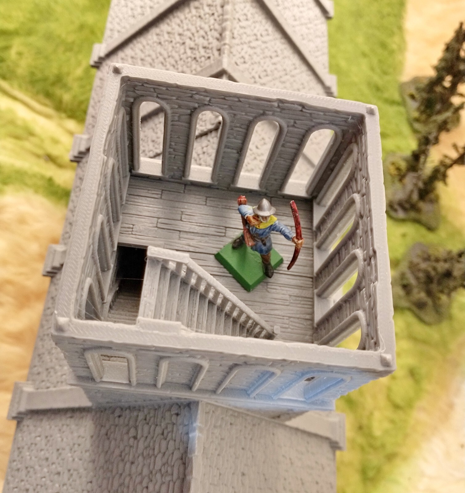 Greendale Church of the Dale 28mm Village Terrain D&D Warhammer Bolt ...