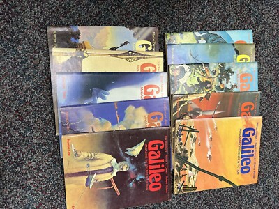 Galileo magazine of Science & Fiction Lot 1-10 Average Condition Fine ...