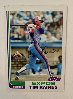 1982 Topps Tim Raines #70 | eBay