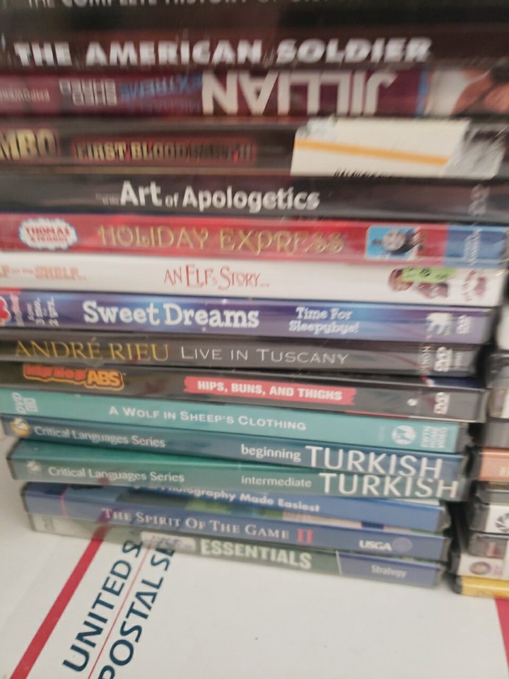 Lot Of 40 Brand New Dvds , Rare Discontinued Titles Oops Reseller T3#43 ...