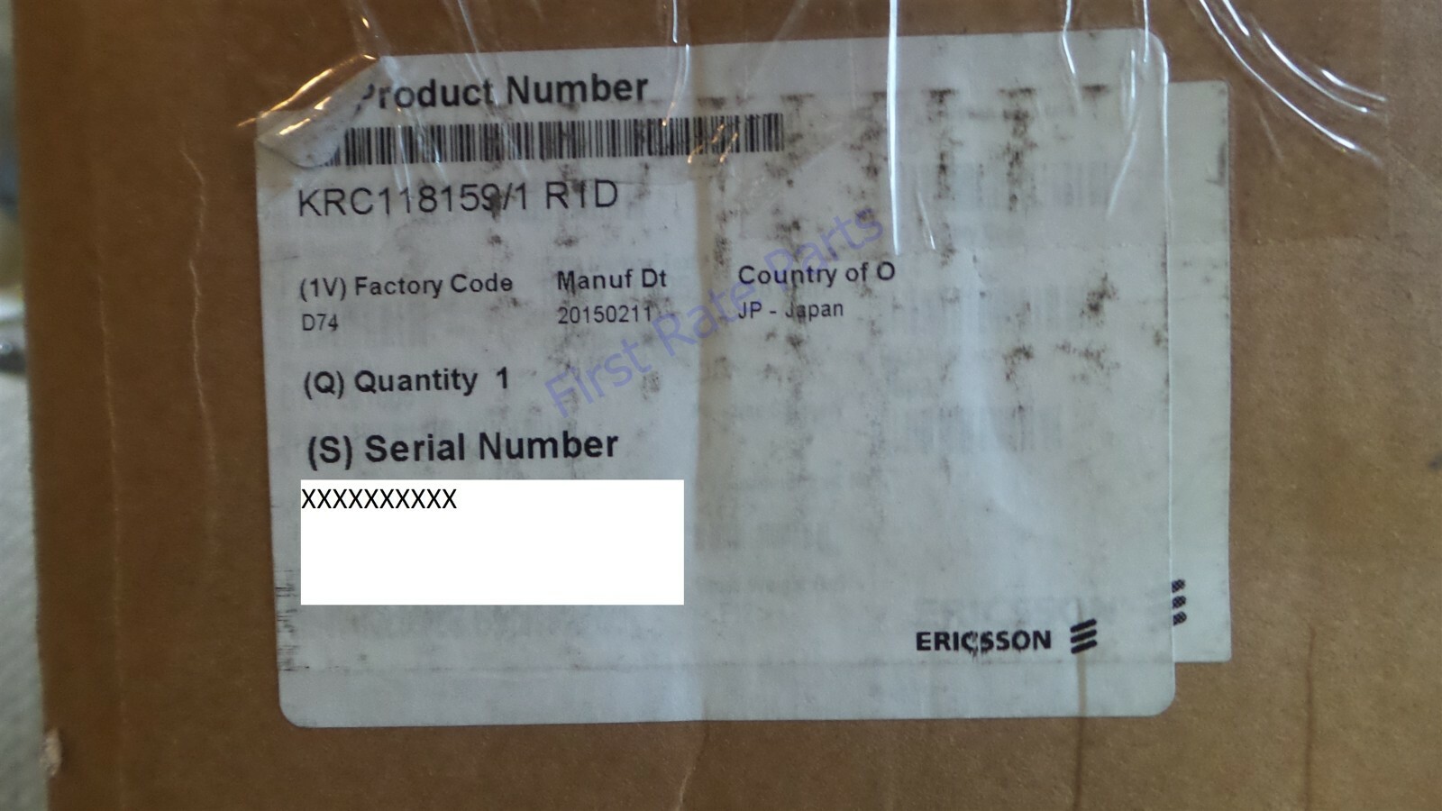 Ericsson KRC118159/1 Remote Radio Head Unit RRUS 31 B25 RRH RRUS11 Cell ...