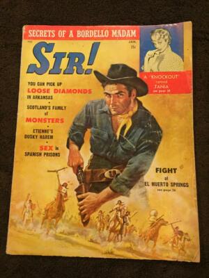 Vintage SIR! Magazine January 1959 Volume 15 Number 9 | eBay