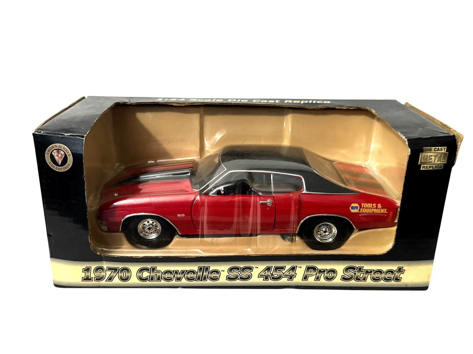 70 Chevy Chevelle SS 454 Pro Street 1:24 Scale Diecast by Crown Jewels ...