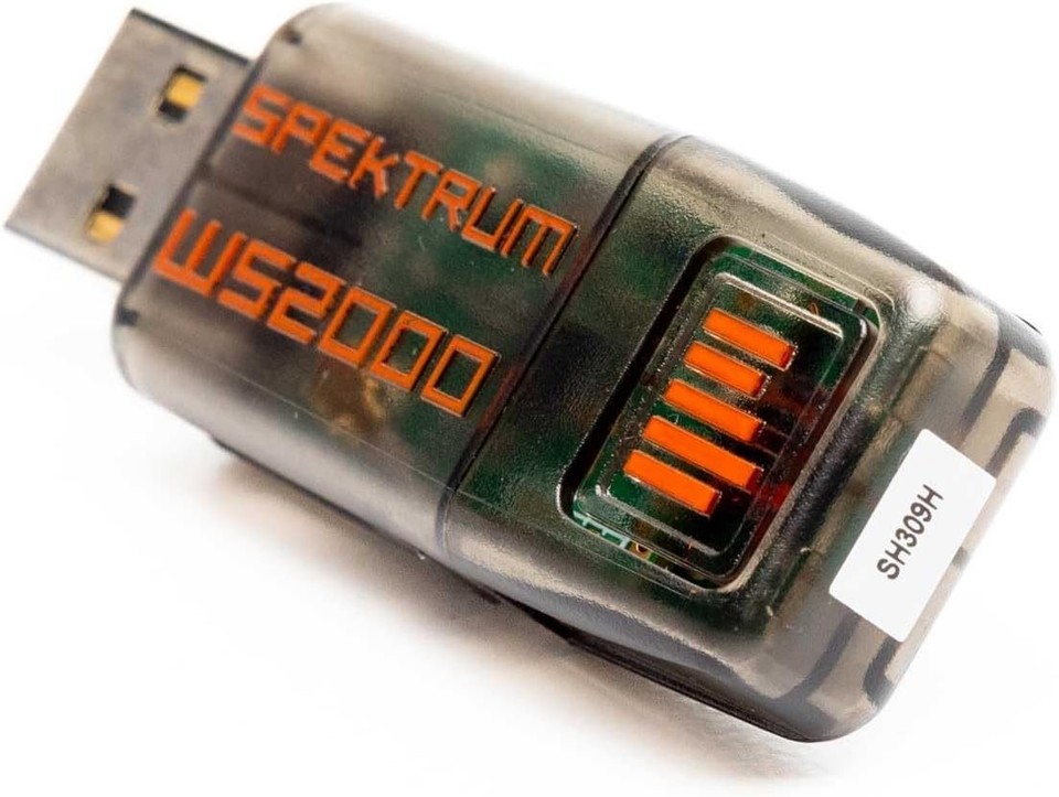 Spektrum Ws2000 Wireless USB RC Flight Simulator Dongle, SPMWS2000 ...