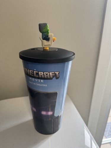 Chicken Jockey Wood Block Popcorn Bucket With AMC Chicken Jockey Drink ...