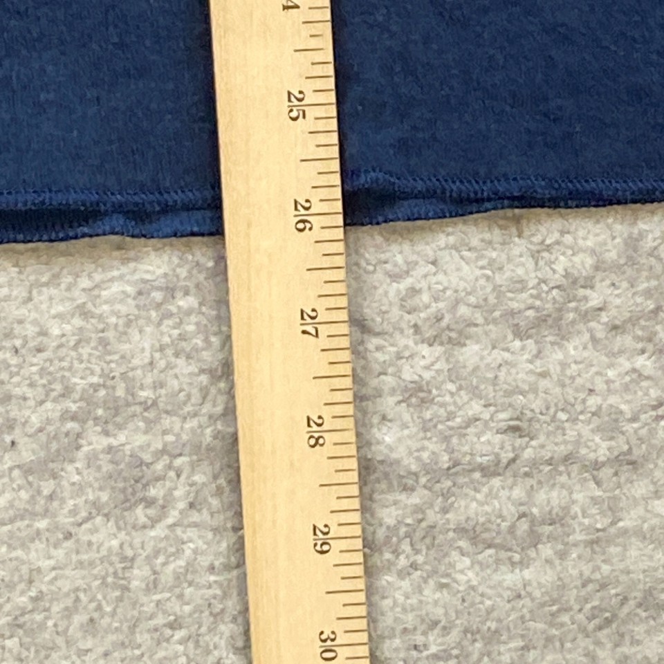 LL Bean River Drivers Henley Shirt Large Blue Wool Two Layer Preppy ...