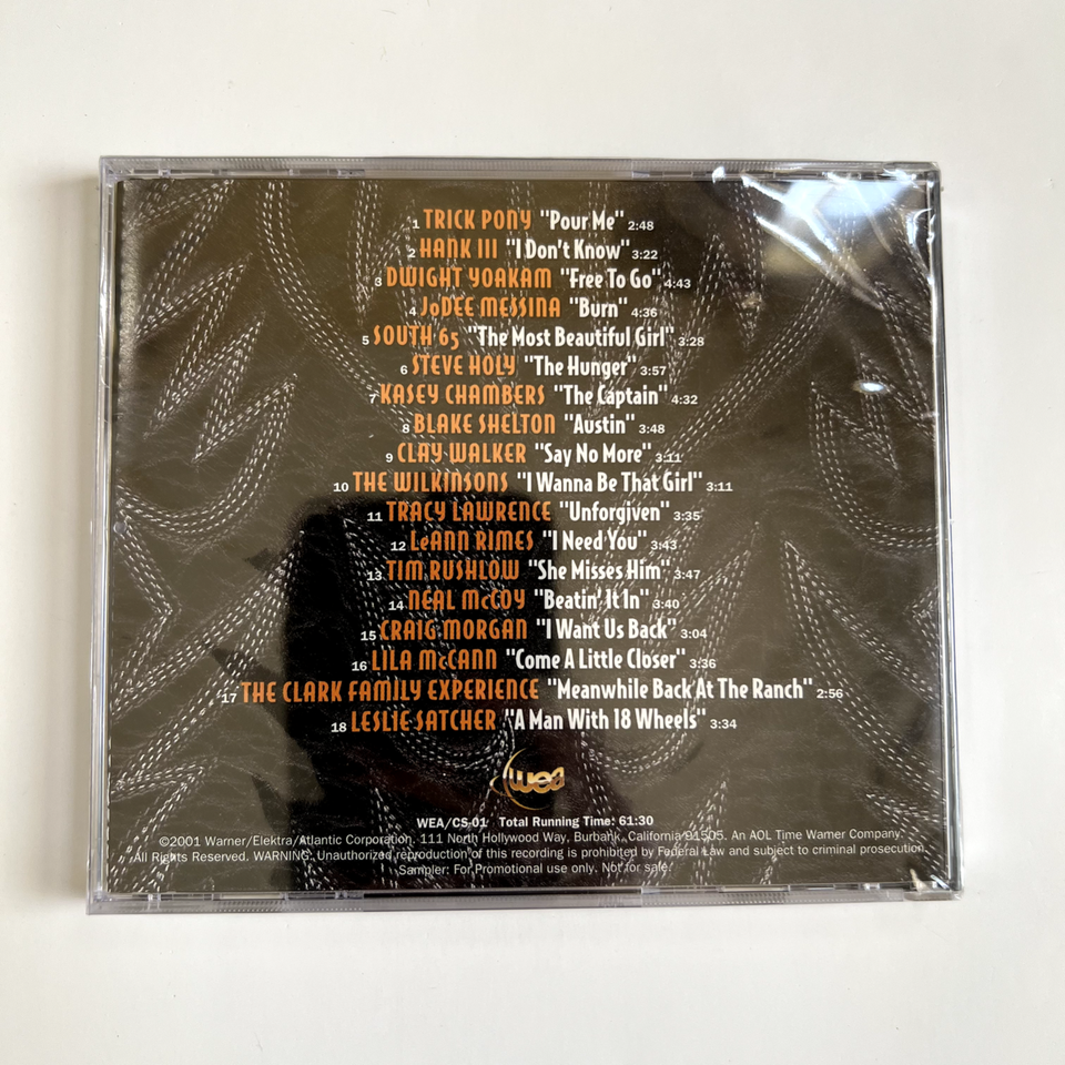 Country In The City CD, Country Music Sampler Spring 2001 New Sealed ...