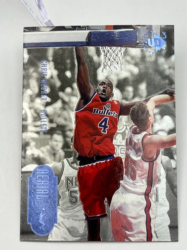 1997 Upper Deck Basketball NBA Aerial Artists Card #48 Chris Webber ...