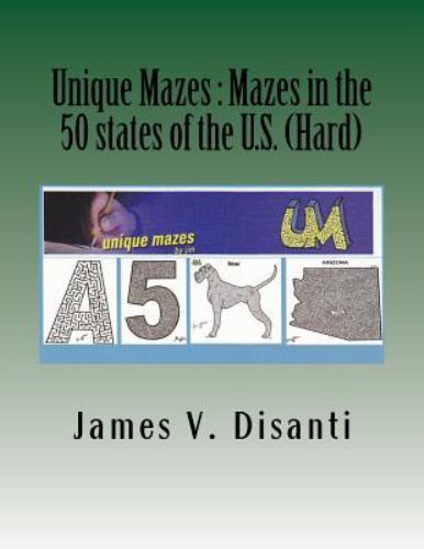 Unique Mazes : Mazes in the 50 States of the U. S. by James Disanti ...