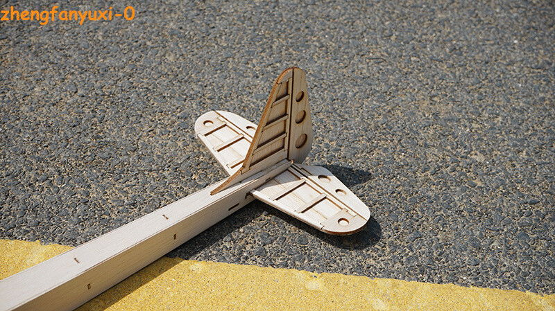 Sunbird Glider RC Model Airplane Balsa Wood Fixed Wing DIY KIT Wingspan ...