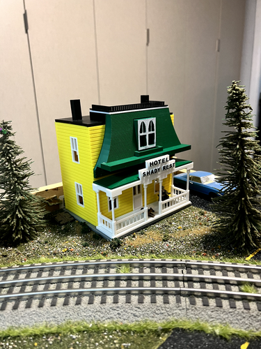O Scale Petticoat Junction "Shady Rest Hotel" 1:48 KIT Free Ship | eBay